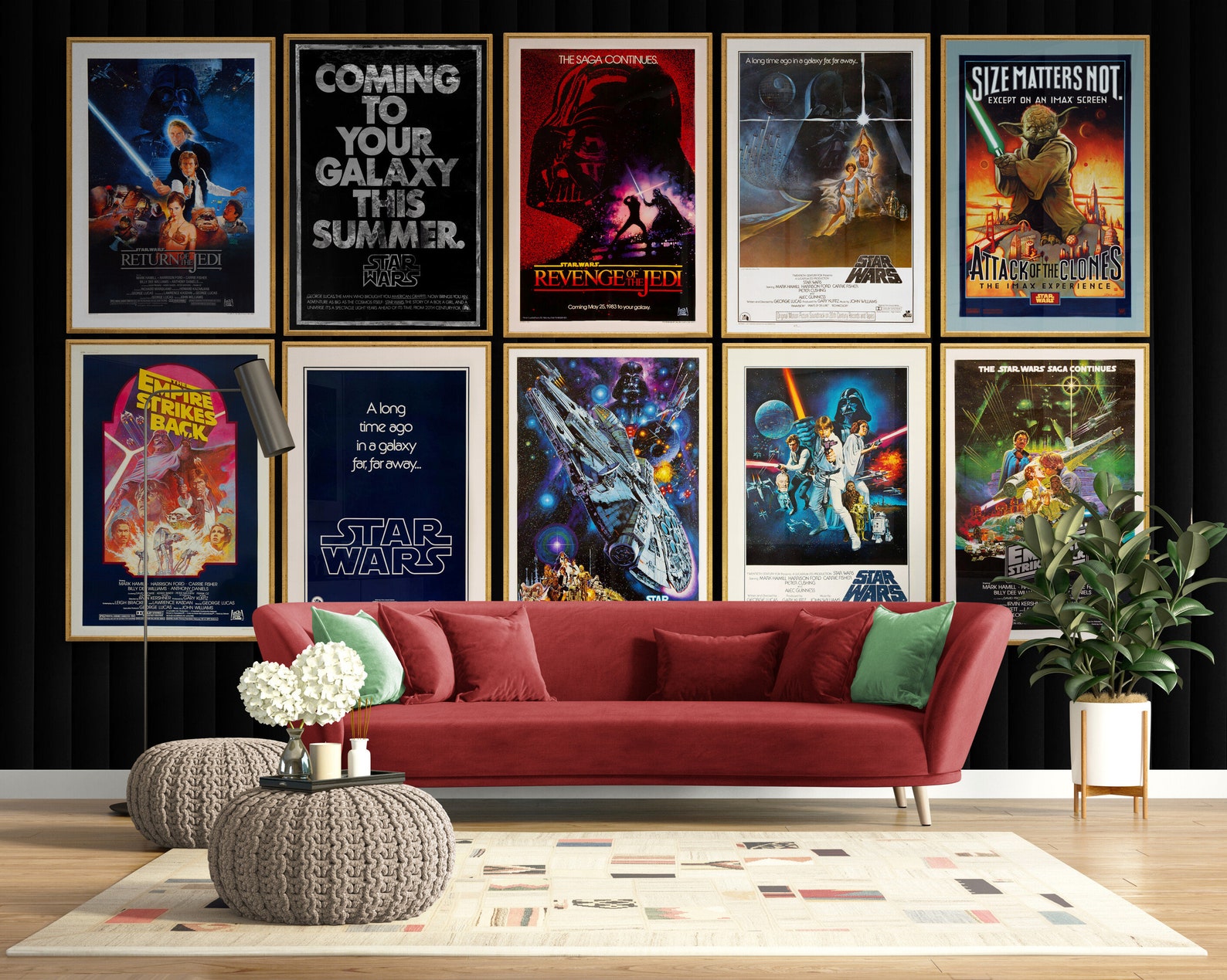 Star Wars Poster Collection Set: Rare High-res Prints (digital Download ...