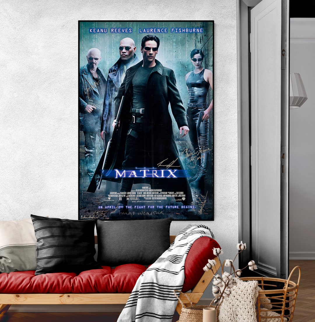 Matrix Poster Pack set of 6 Keanu Reeves High Resolution Reloaded ...