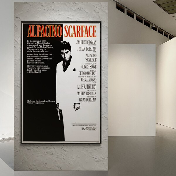 Scarface Poster - Etsy