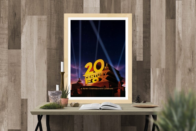 20th Century Fox Movie Poster: Retro Hollywood Film Art (digital ...