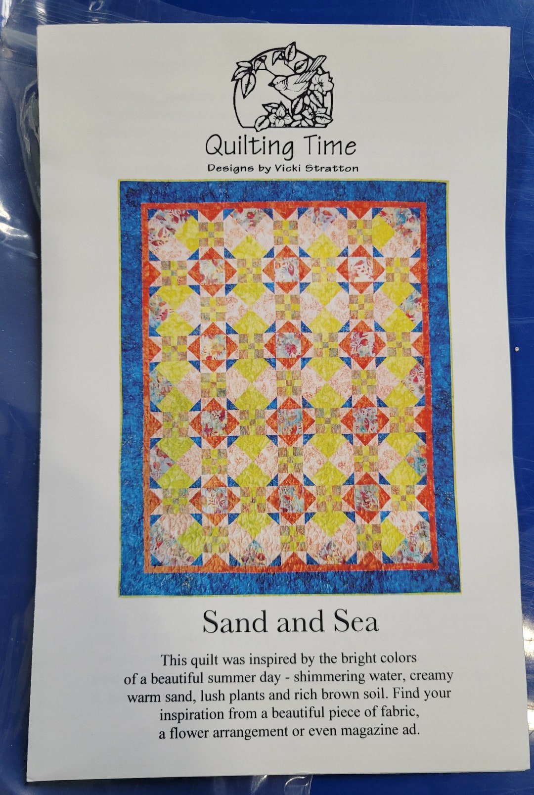 Sand and Sea Quilting Pattern - Etsy