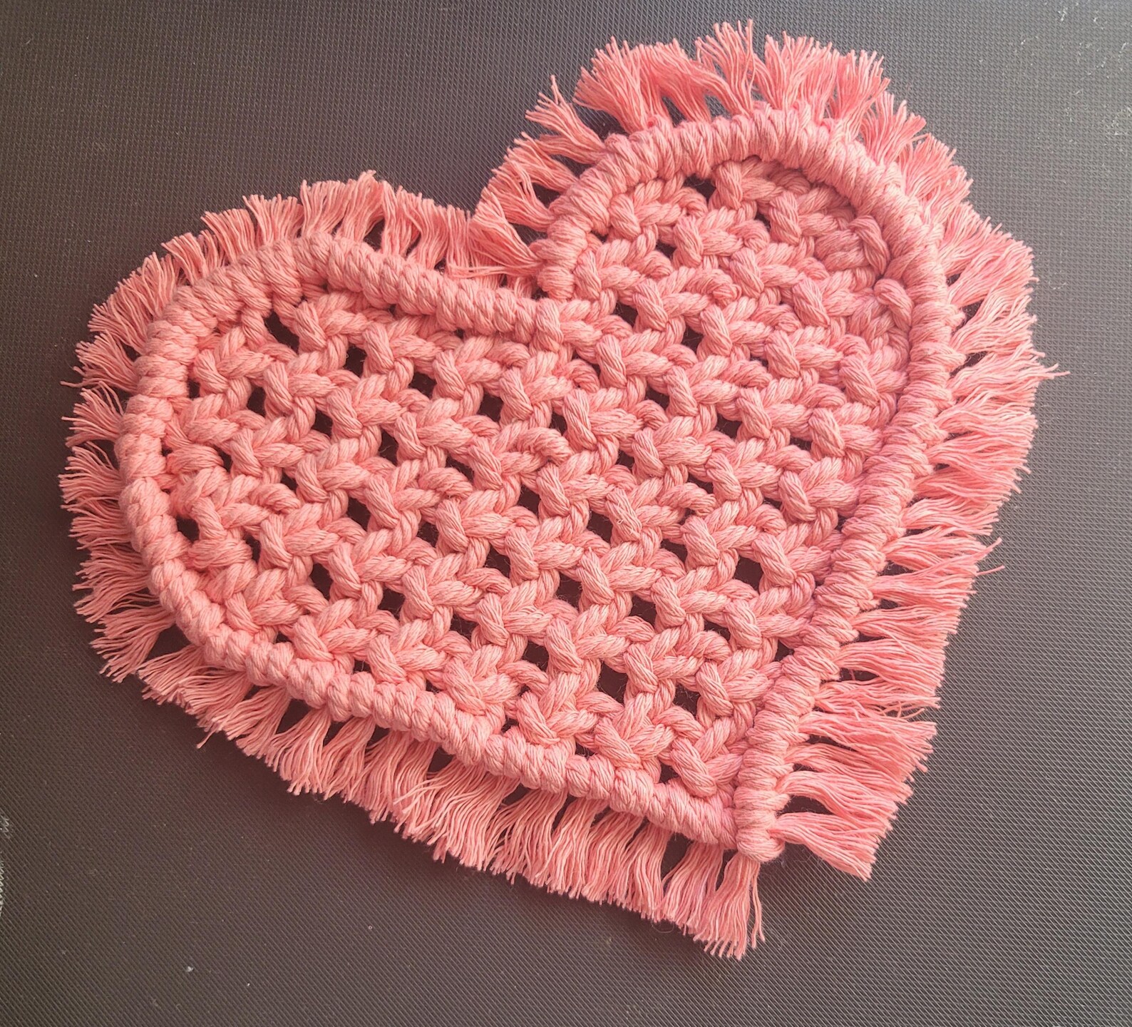 Macrame Valentine Hearts - Etsy