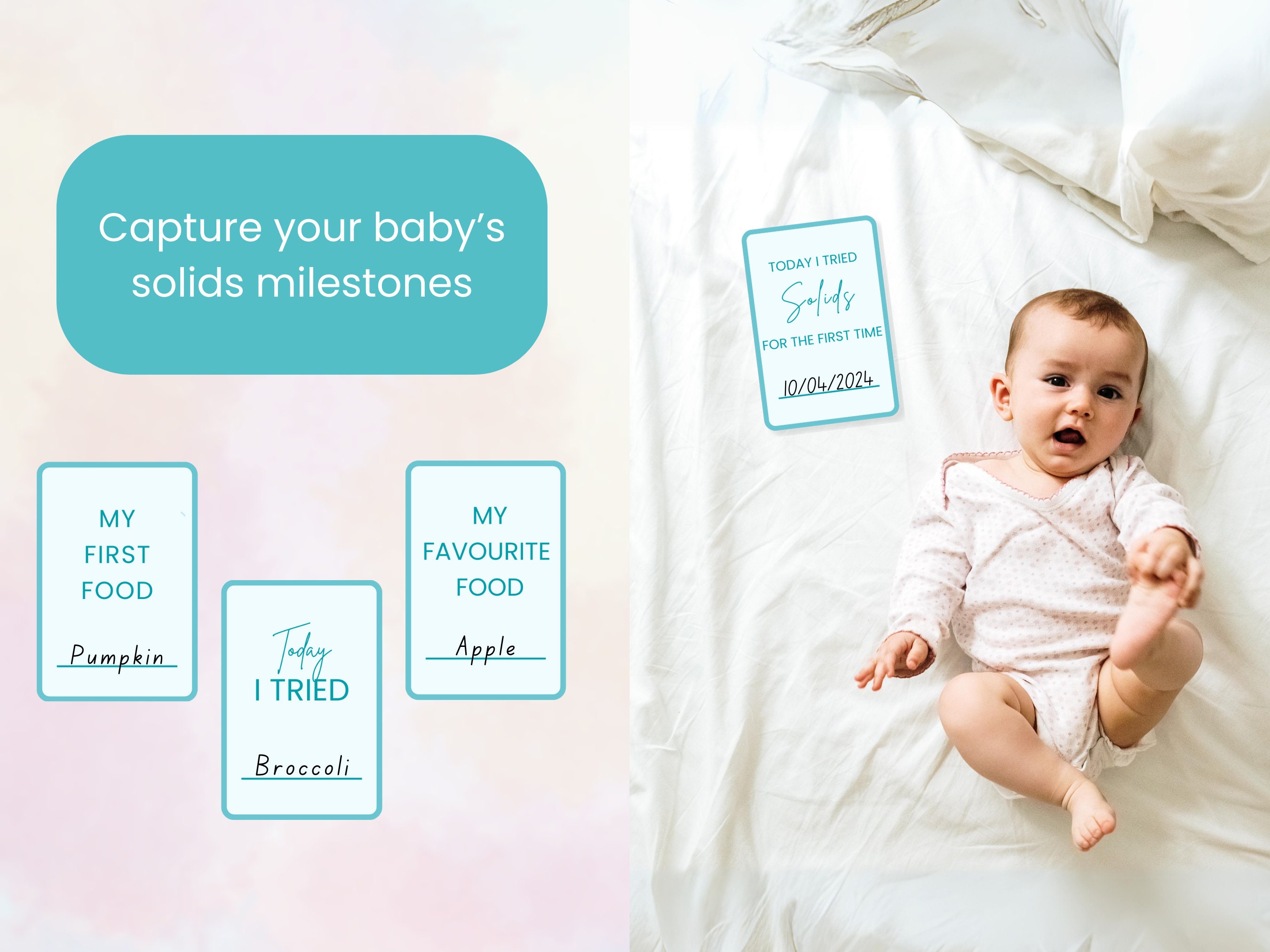 Starting Solids Bundle for Baby's First Meals, First 100 Foods ...