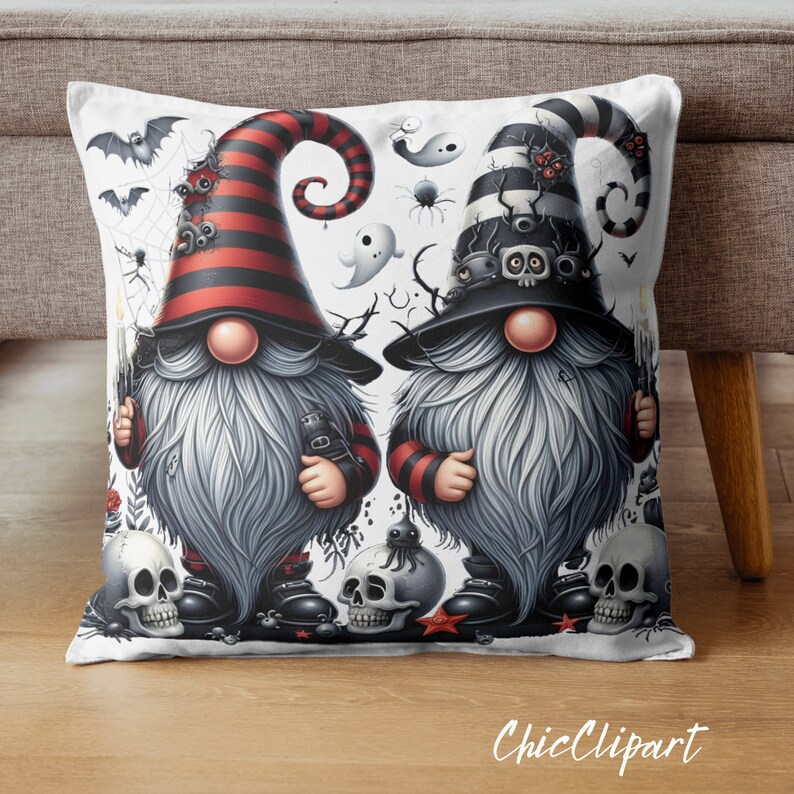 Halloween Gnomes Clipart Bundle - Instant Download Sublimation Design ...