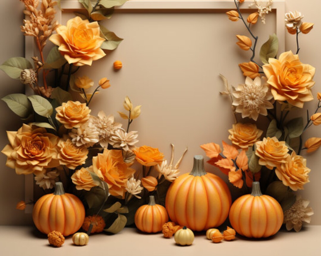 Thanksgiving Background Fall Background Mock Up Fall - Etsy