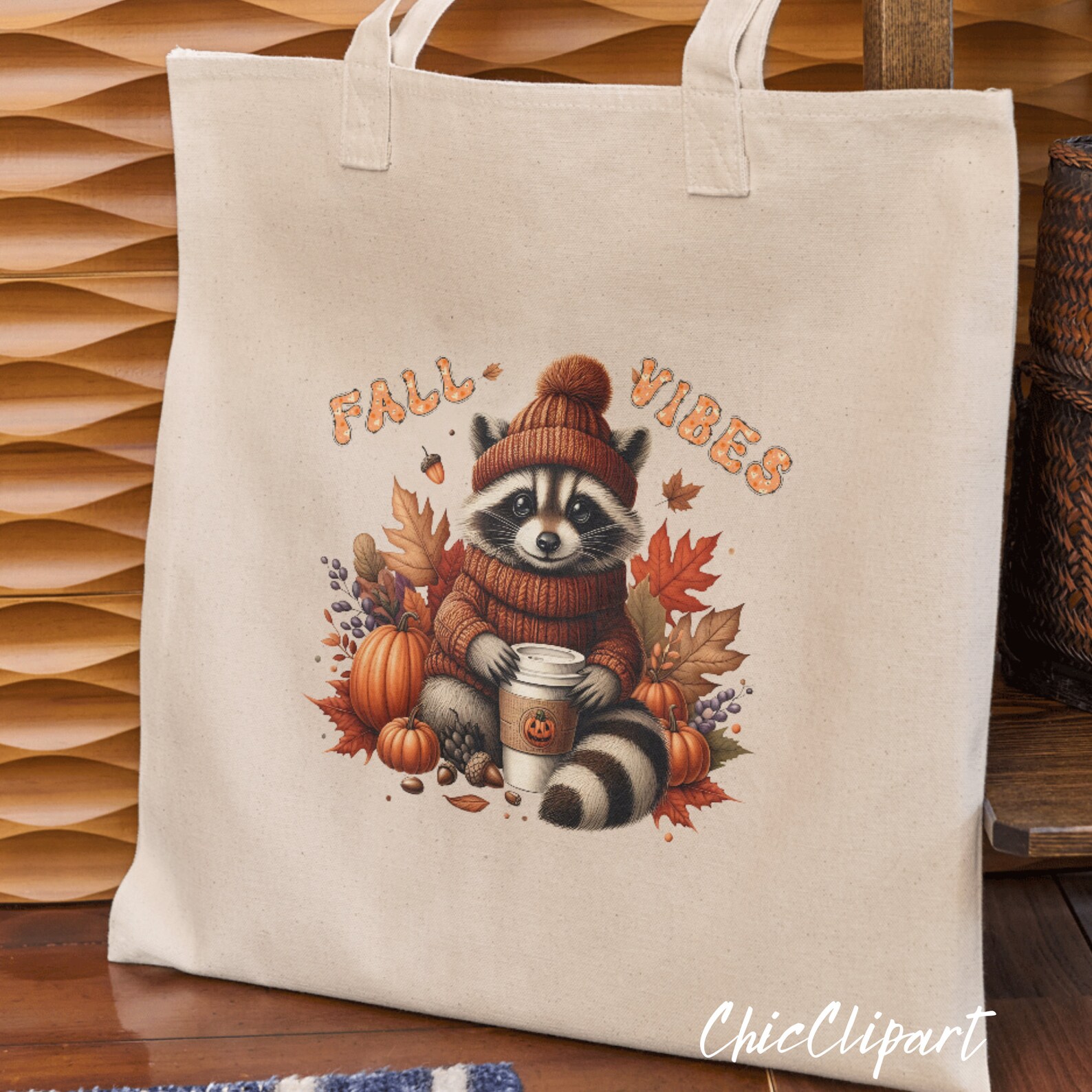 Cute Fall Raccoon PNG, Autumn Reading Raccoon Clipart, Cozy Woodland ...