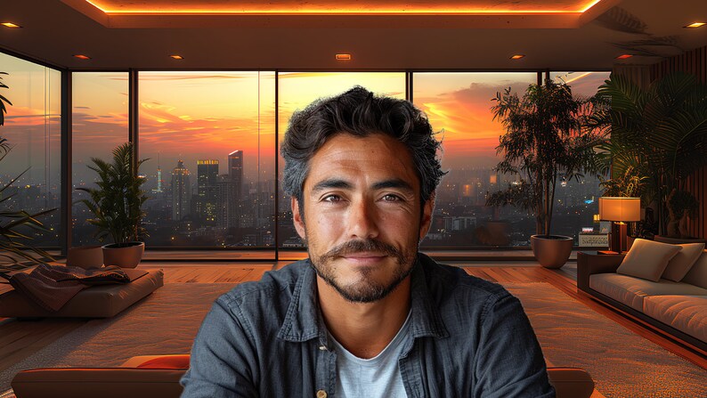 5 Zoom Backgrounds Home Office Bundle, Zoom Backgrounds Enhance Your ...