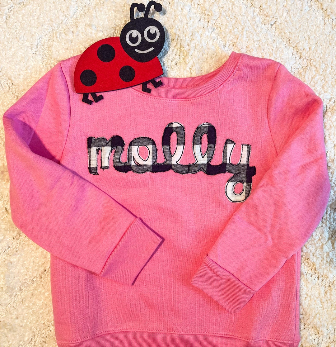 Appliqué Embroidery Letters - Etsy