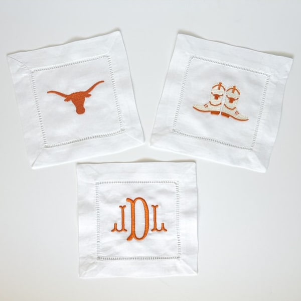 Texas Longhorn Napkins - Etsy
