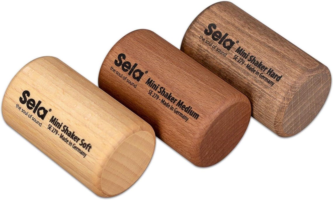 Mini Shaker Set - 3 Different Sounds: Soft, Medium, Hard - Etsy