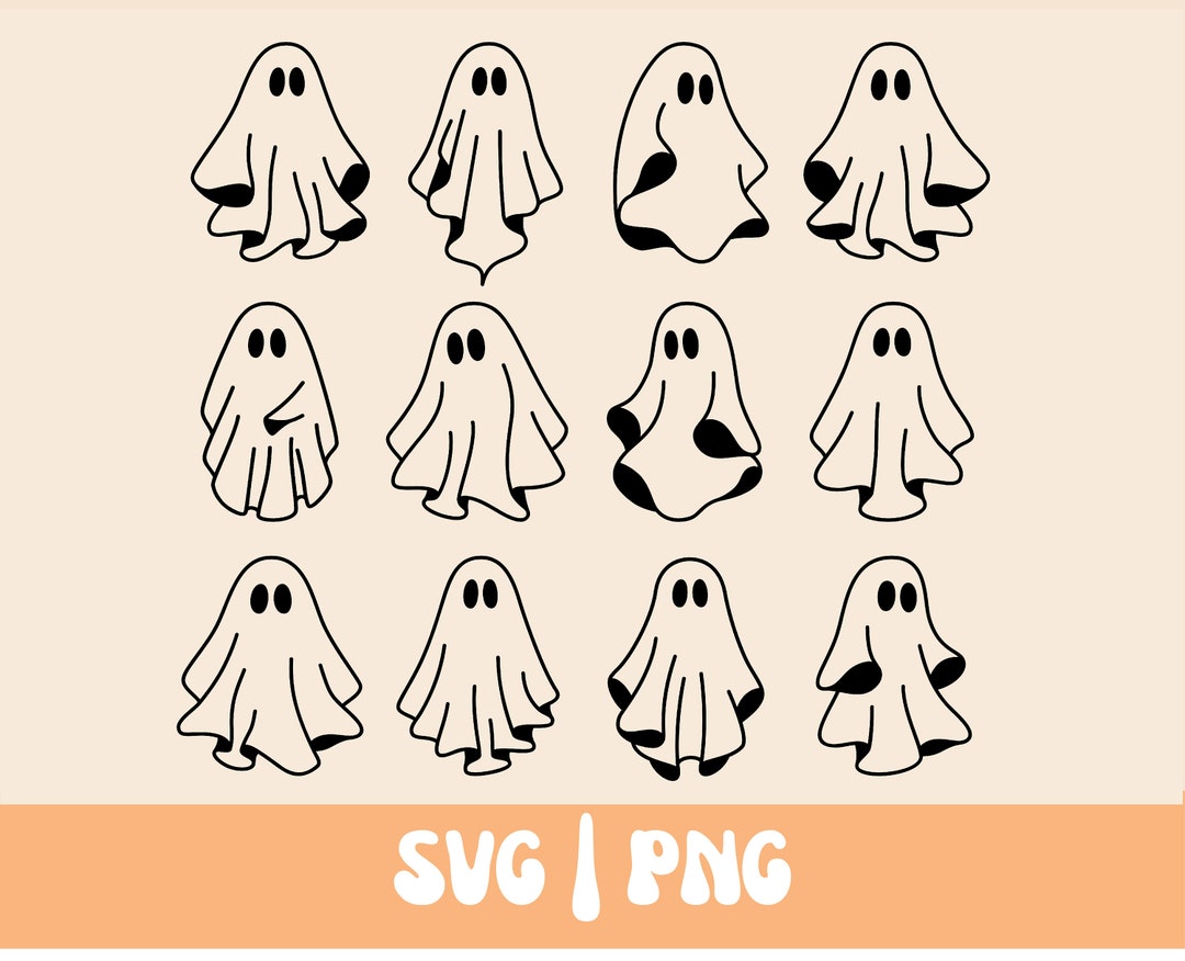 Ghost Clipart Svg, Ghost Svg Png, Halloween Svg, Funny Halloween Svg ...
