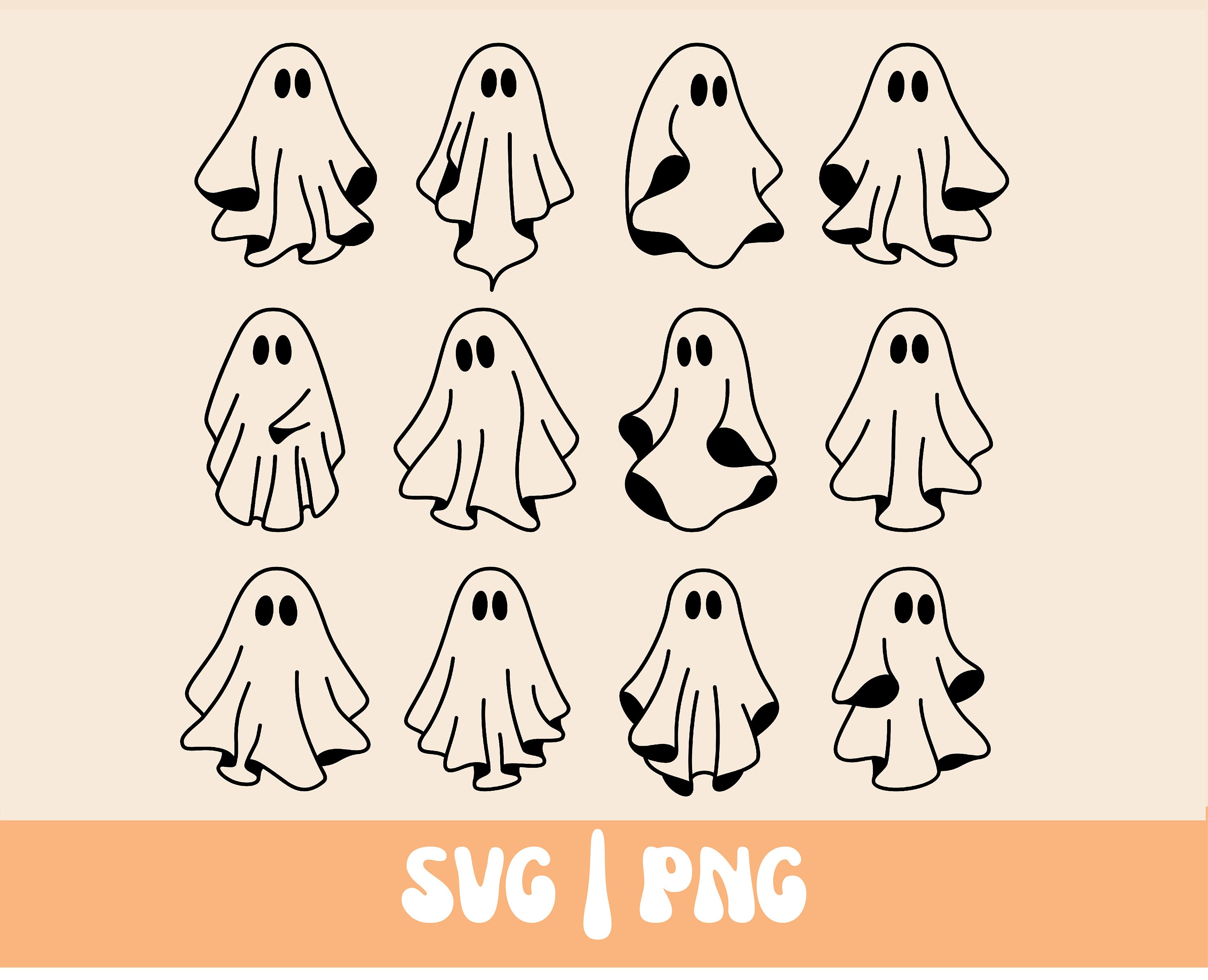Ghost Clipart Svg, Ghost Svg Png, Halloween Svg, Funny Halloween Svg ...