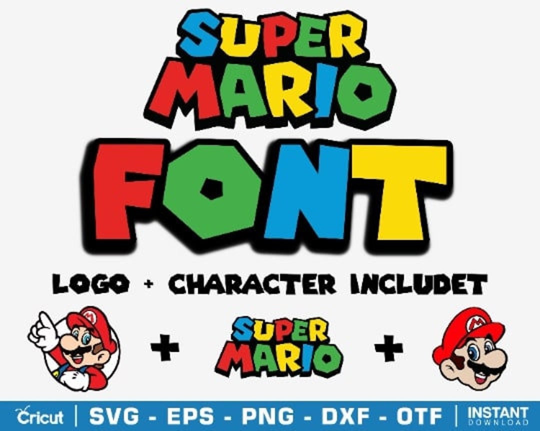 Super Bro Font, Super Font Letters SVG, Super Font Opentype, Svg ...