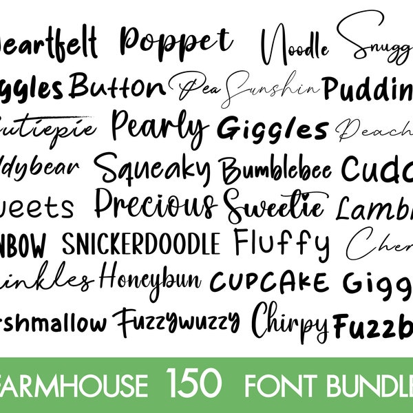 Cursive Fonts - Etsy