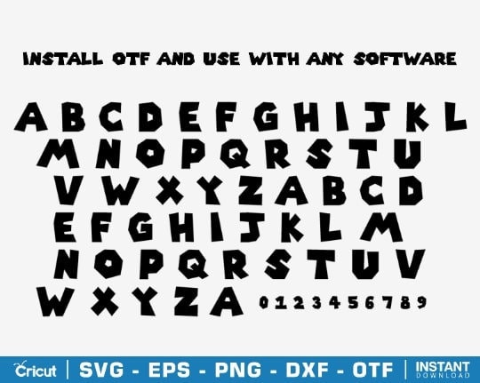 Super Bro Font, Super Font Letters SVG, Super Font Opentype, Svg ...