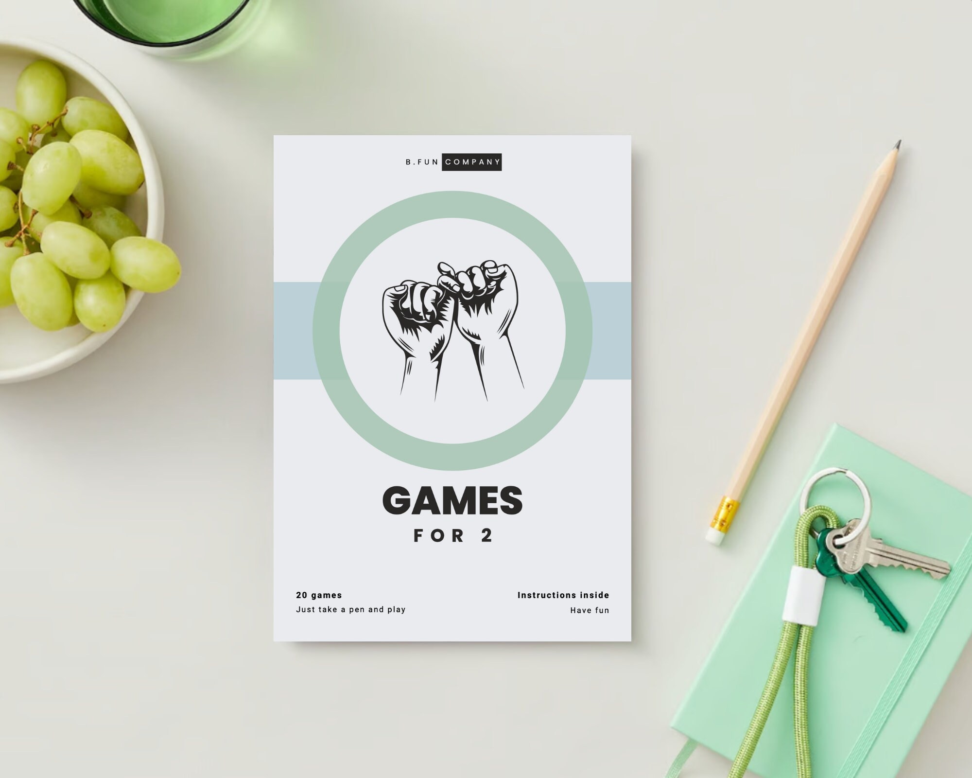 20 Printable Games Bundle for Two, Couples Game, Friends Game, Date ...