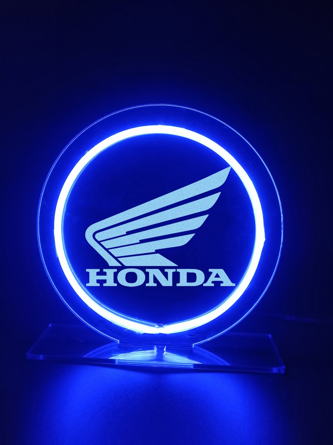 Honda Motorcycle Logo Team Neon Sign Desk Lamps Neon Sign - Etsy