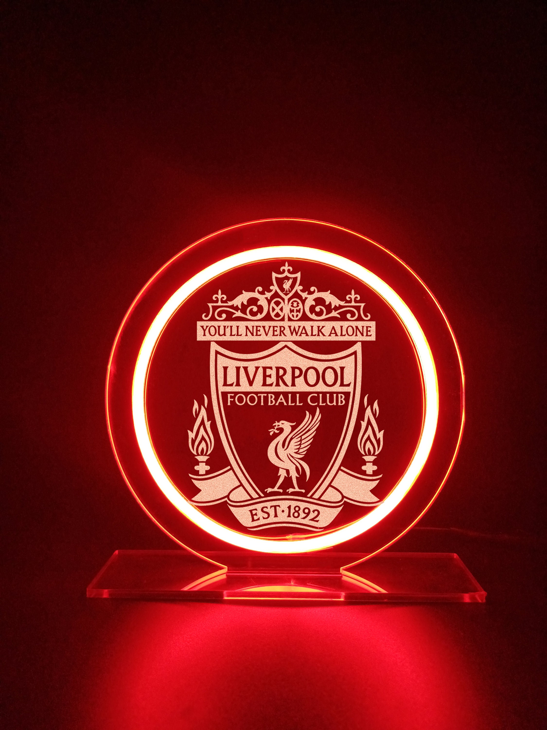 Liverpool Logo Football Team Neon Sign Desk Lamps Neon Sign - Etsy