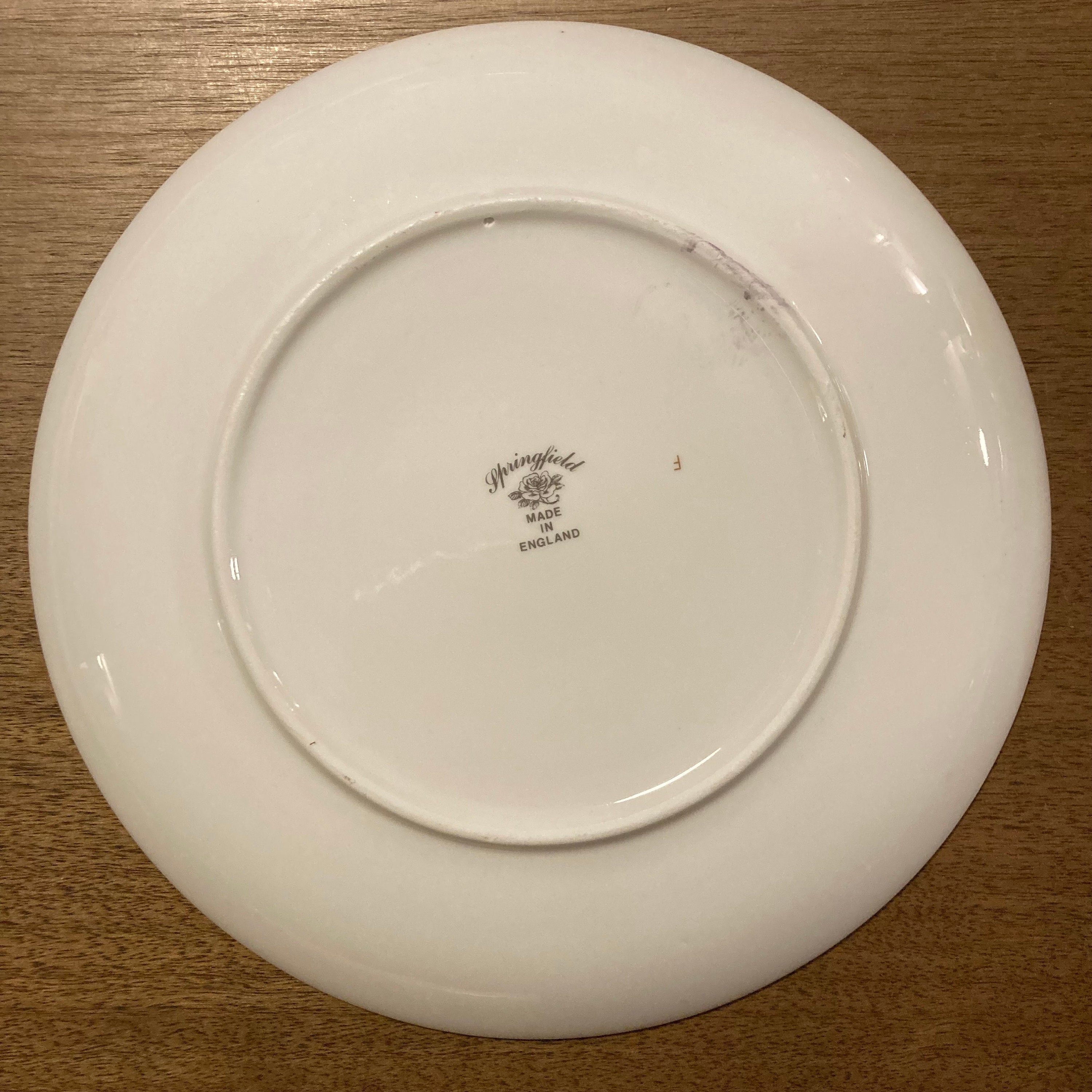 Vintage White Roses Dinner Plate - Etsy