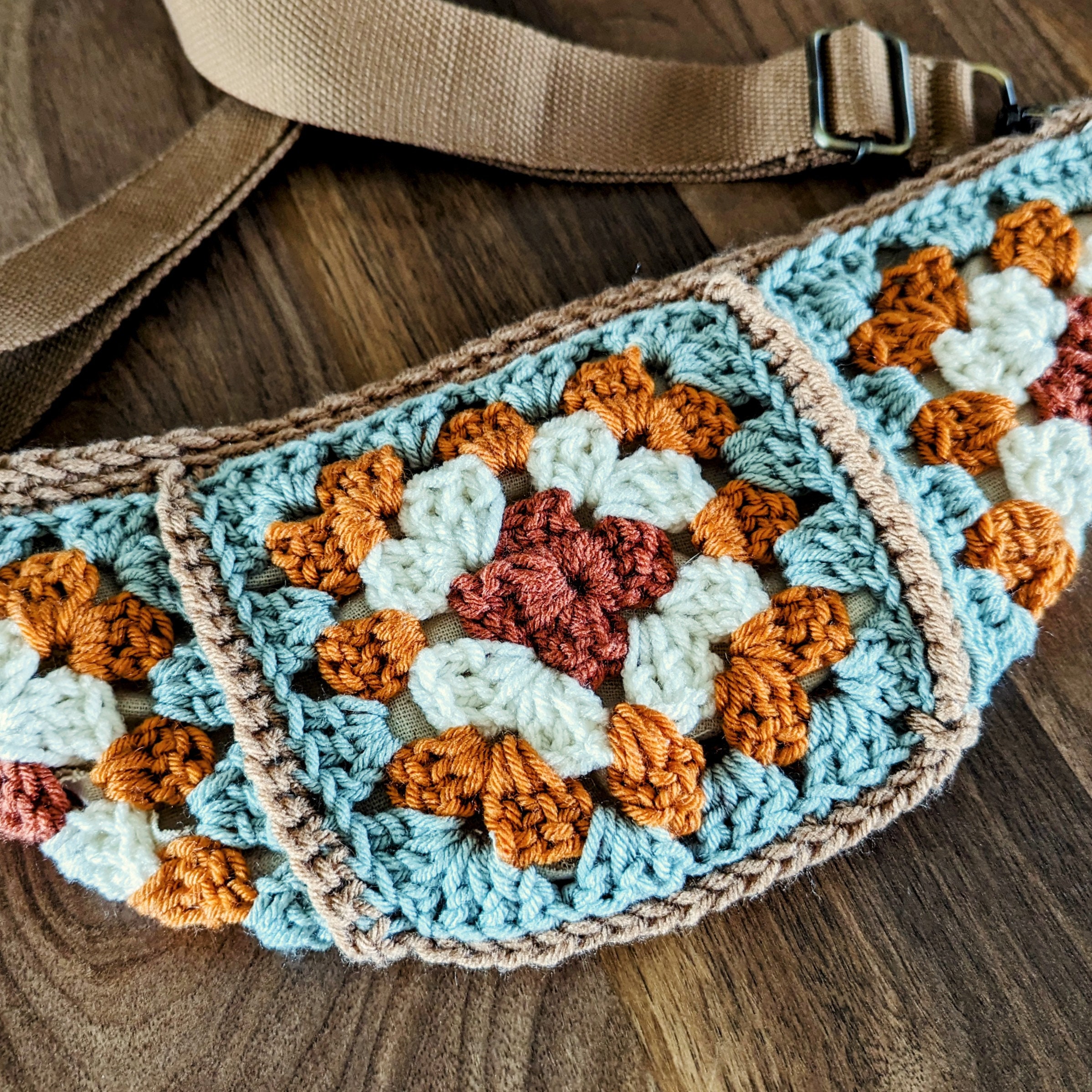 CROCHET PATTERN: Classic Granny Square Fanny Pack - Etsy