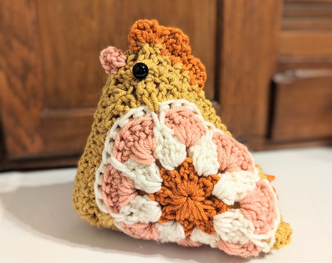 CROCHET PATTERN: Granny Square Chicken - Etsy