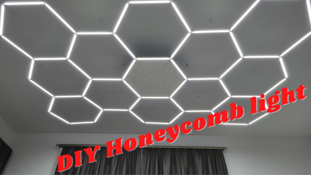 Ultimate 3D Printable Honeycomb LED Light - DIGITAL FILES - Etsy