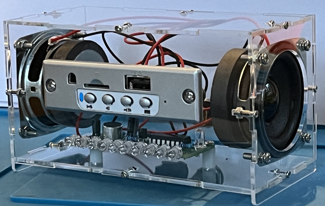 Musikbox selber bauen löten DIY lernen Elektronik Bausatz Bluetooth USB ...