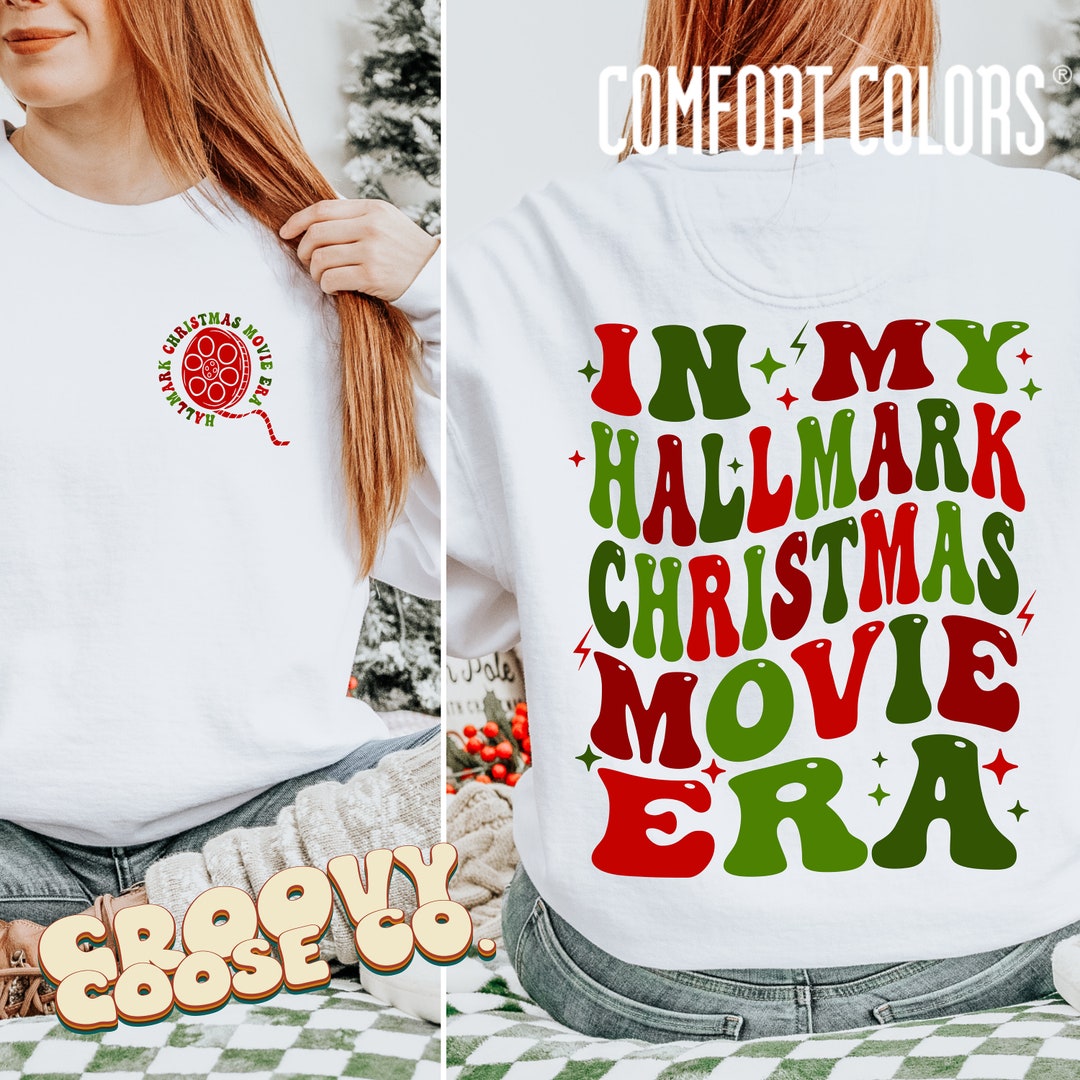 In My Hallmark Christmas Movie Era Sweatshirt, Christmas Sweater for ...