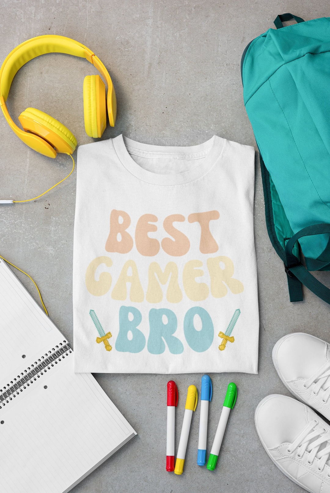 Best Gamer Bro, Gaming Family Unisex Jersey Short Sleeve Tee - Etsy