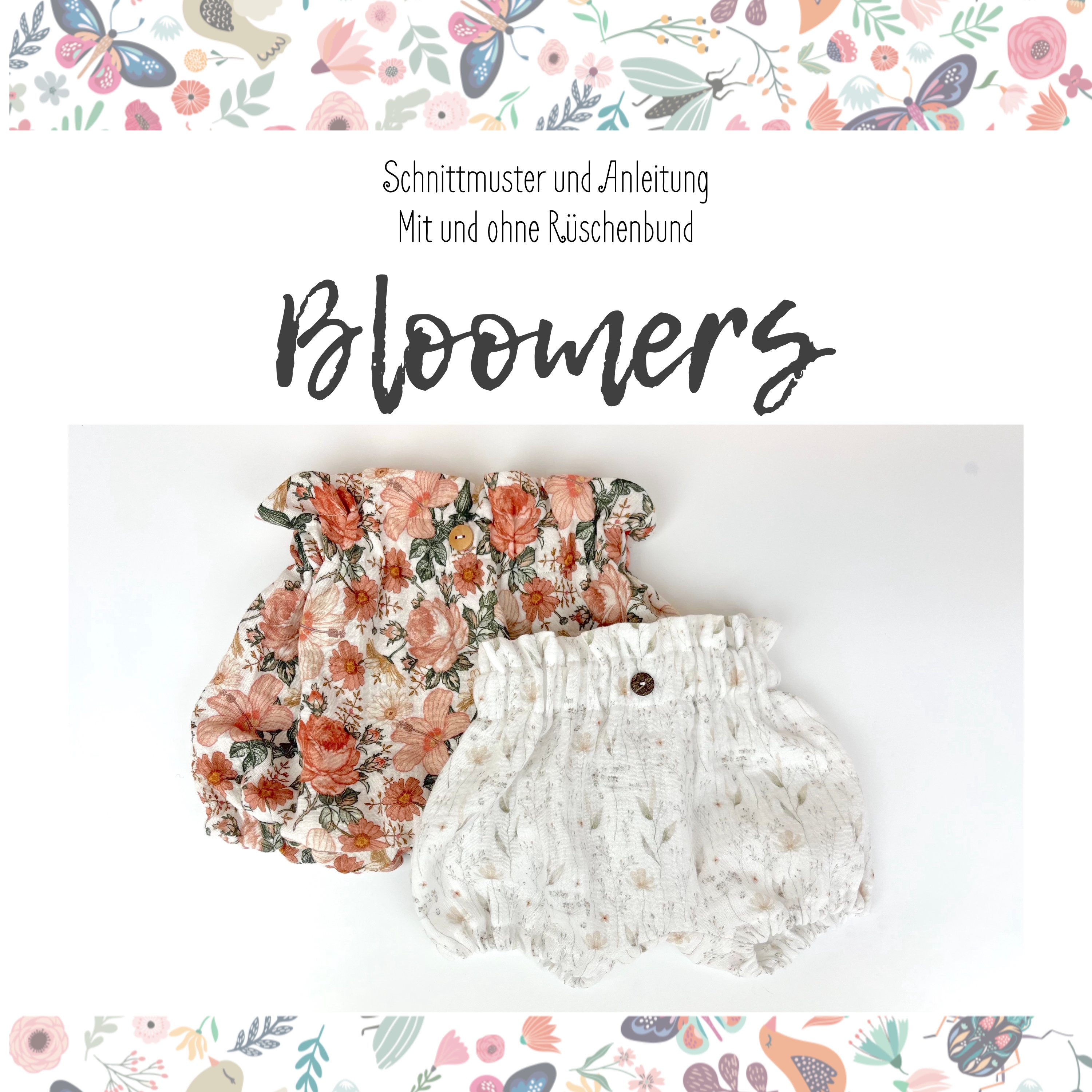 Bloomers I Sewing Pattern and Instructions I Loose & Airy Design ...