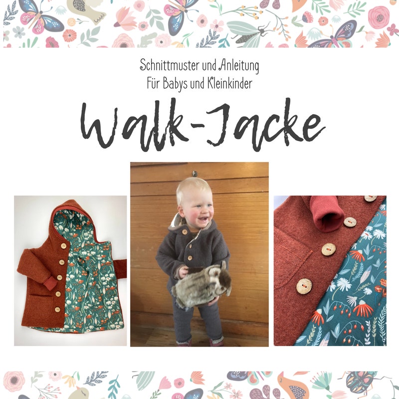 Coat Wool Walk Girls - Etsy