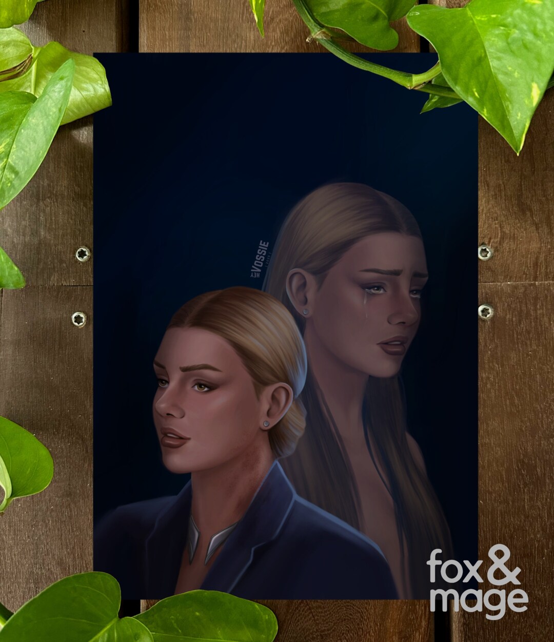 Lidia Cervos Art Print officially Licensed Crescent City - Etsy