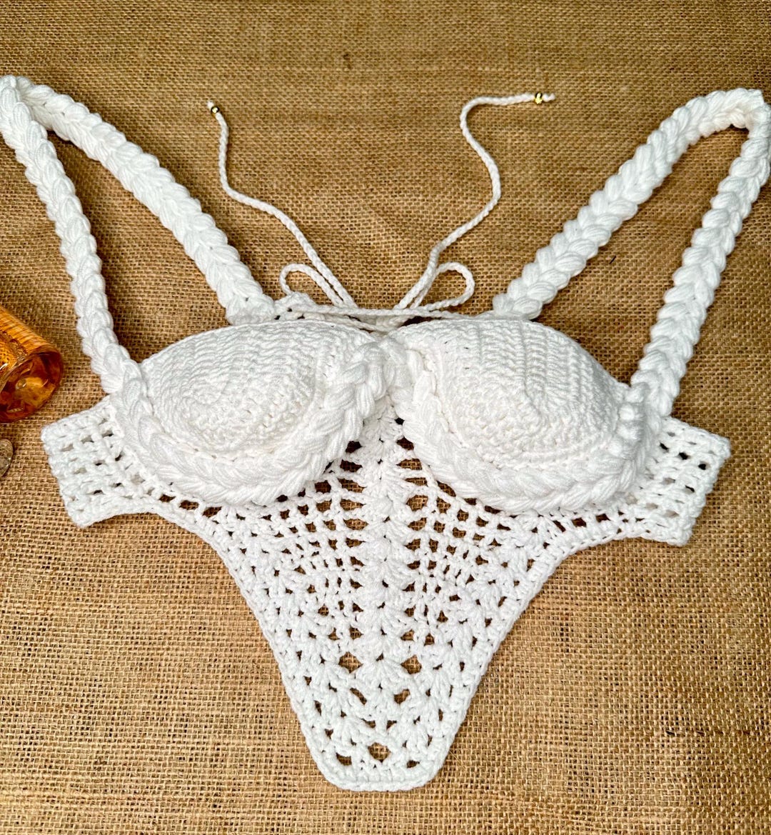 Au Paradi - Custom Handmade Hazel Braid Bralette (top Only) - Etsy
