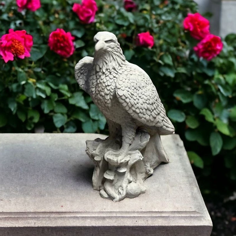 Large Concrete Eagle Statue - Etsy