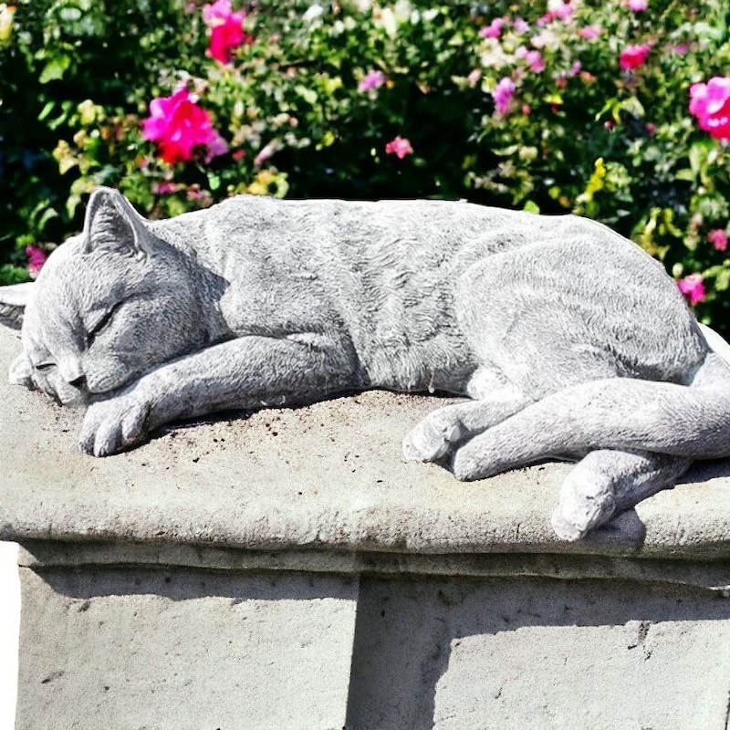 Large Statue Cat - Etsy