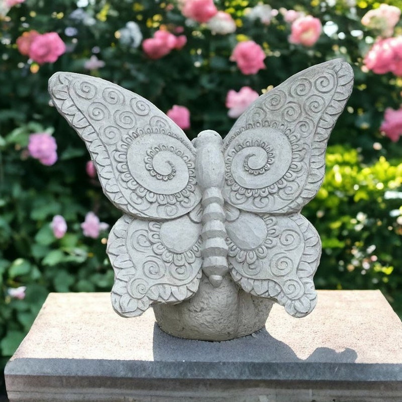 Outdoor Butterfly Statue - Etsy