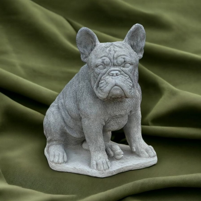 French Bulldog Sculpture - Etsy