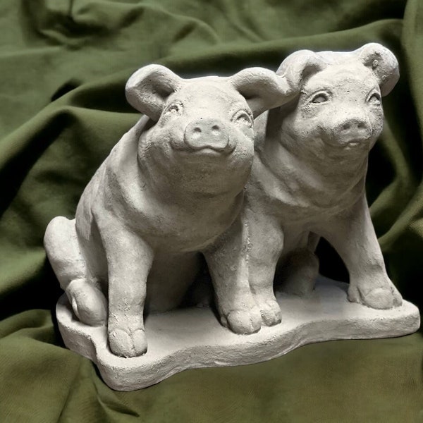 Large Pig Statues - Etsy