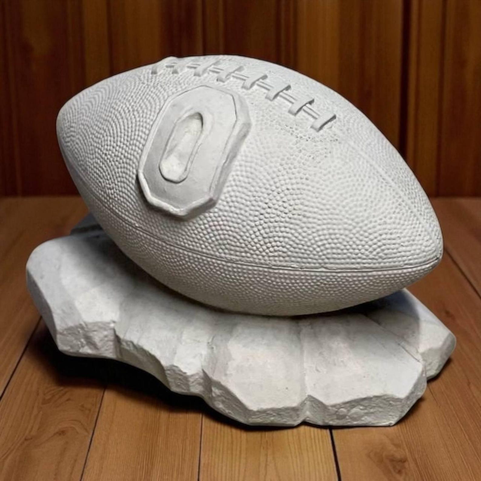 Ohio Football on Base Cement Garden Decoration Outdoor Football Fans ...