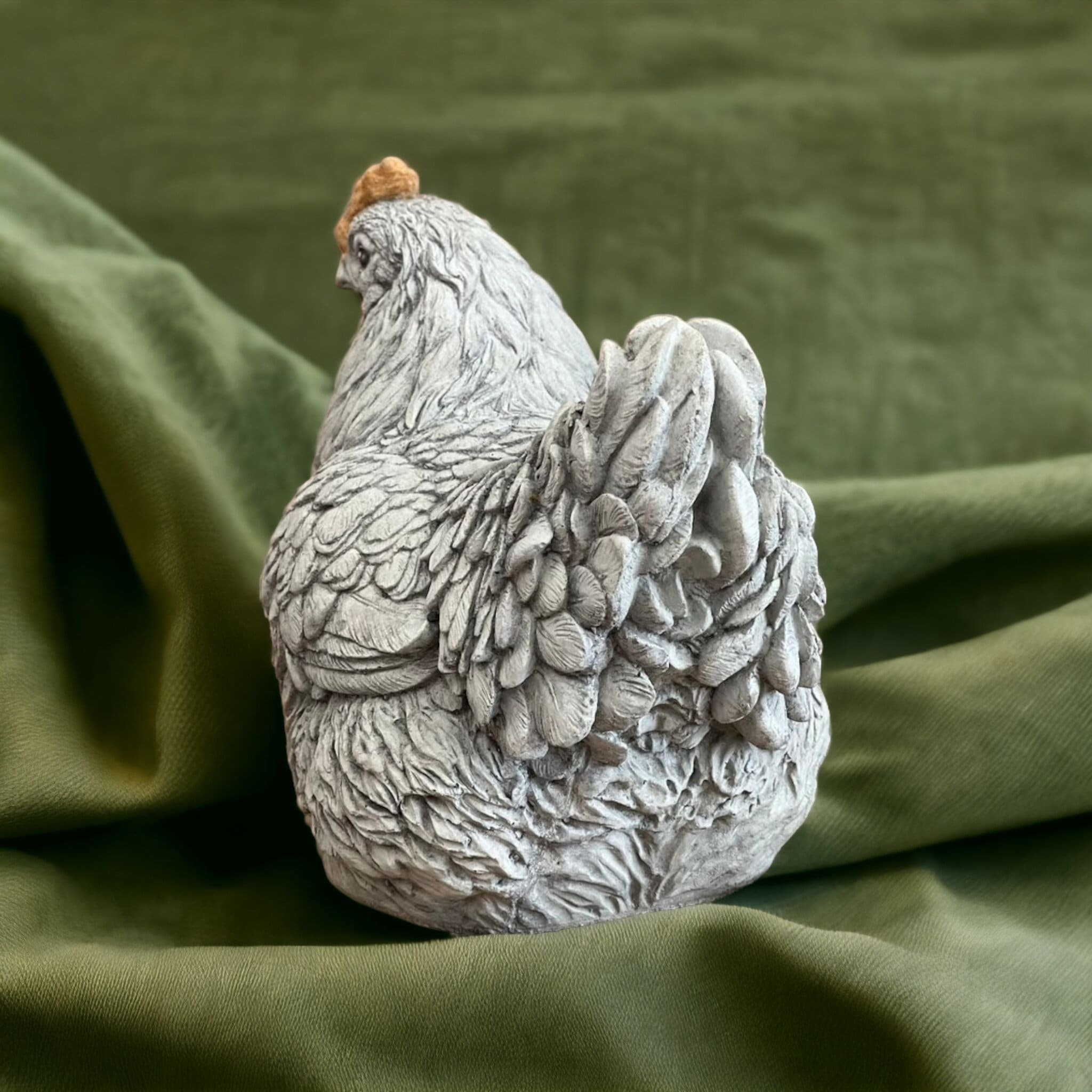 Massive Hen Chicken Figure Concrete Hen Chicken Figurine Large - Etsy