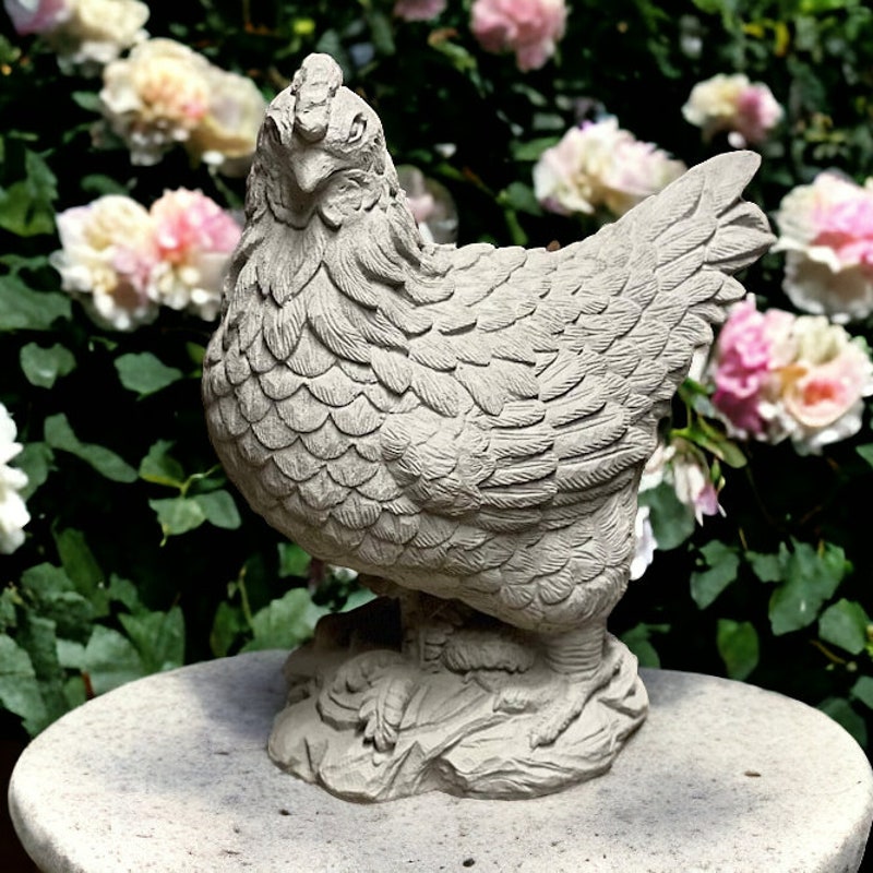 Chicken Statue - Etsy