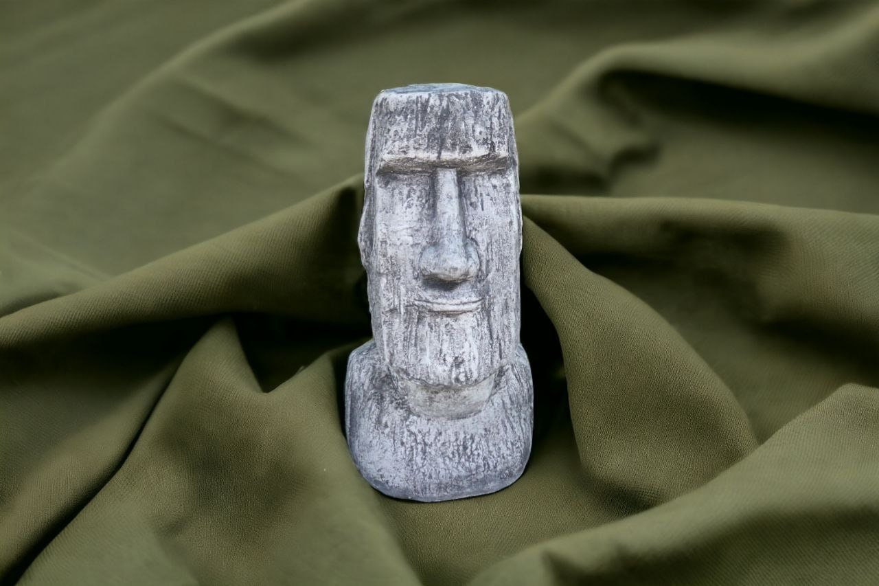 Easter Island Head Statue Large Moai Head Figure Concrete Head ...