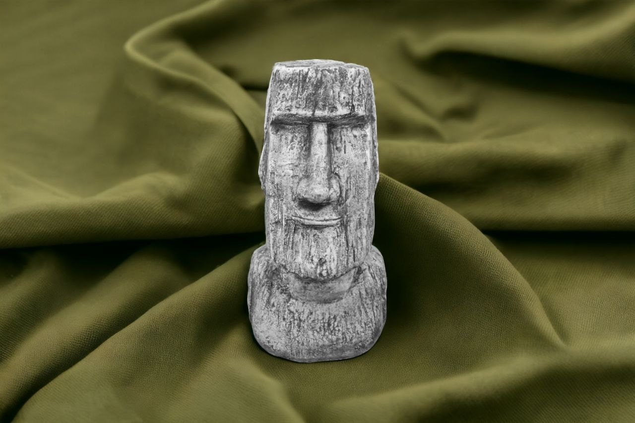 Easter Island Head Statue Large Moai Head Figure Concrete Head ...