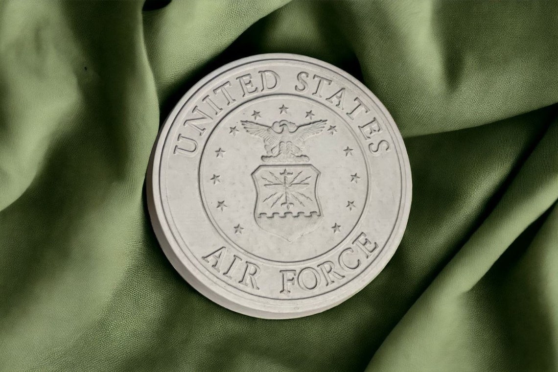 United States Air Force Stone Concrete Air Force Rock Statue Entrance ...