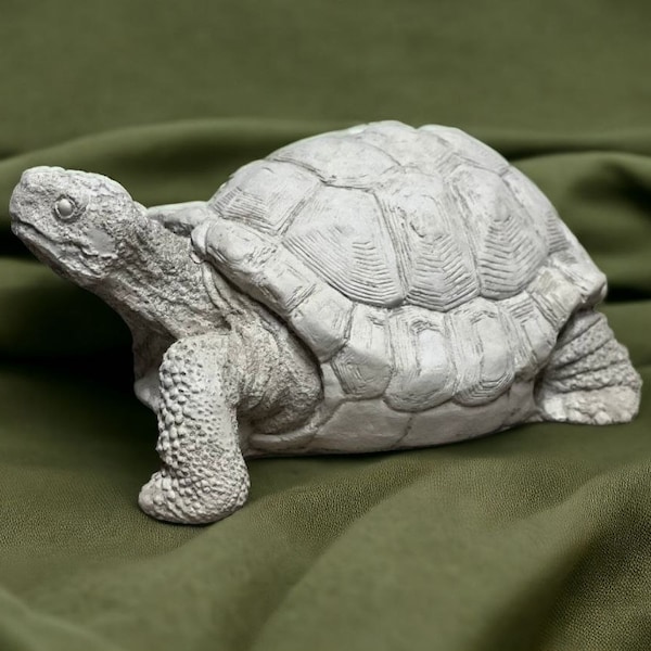 Large Concrete Turtle Garden Statue - Etsy