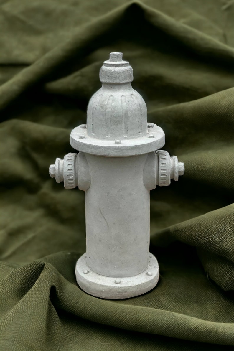 Detailed Fire Hydrant Statue Concrete Water Pomp Figurine - Etsy