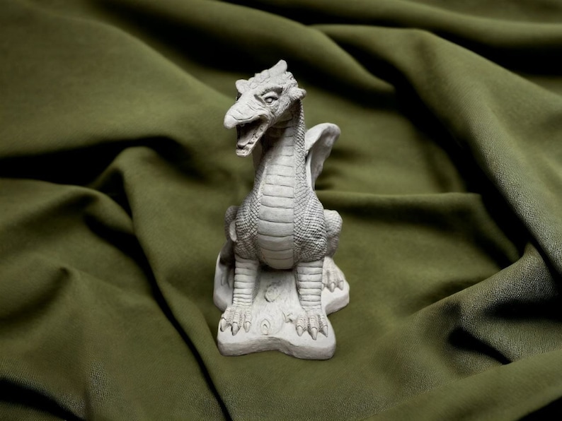 Detailed Asian Dragon Statue Massive Guardian Dragon Figurine ...
