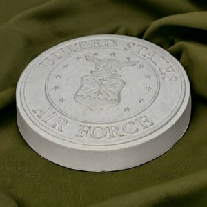 United States Air Force Stone Concrete Air Force Rock Statue Entrance ...