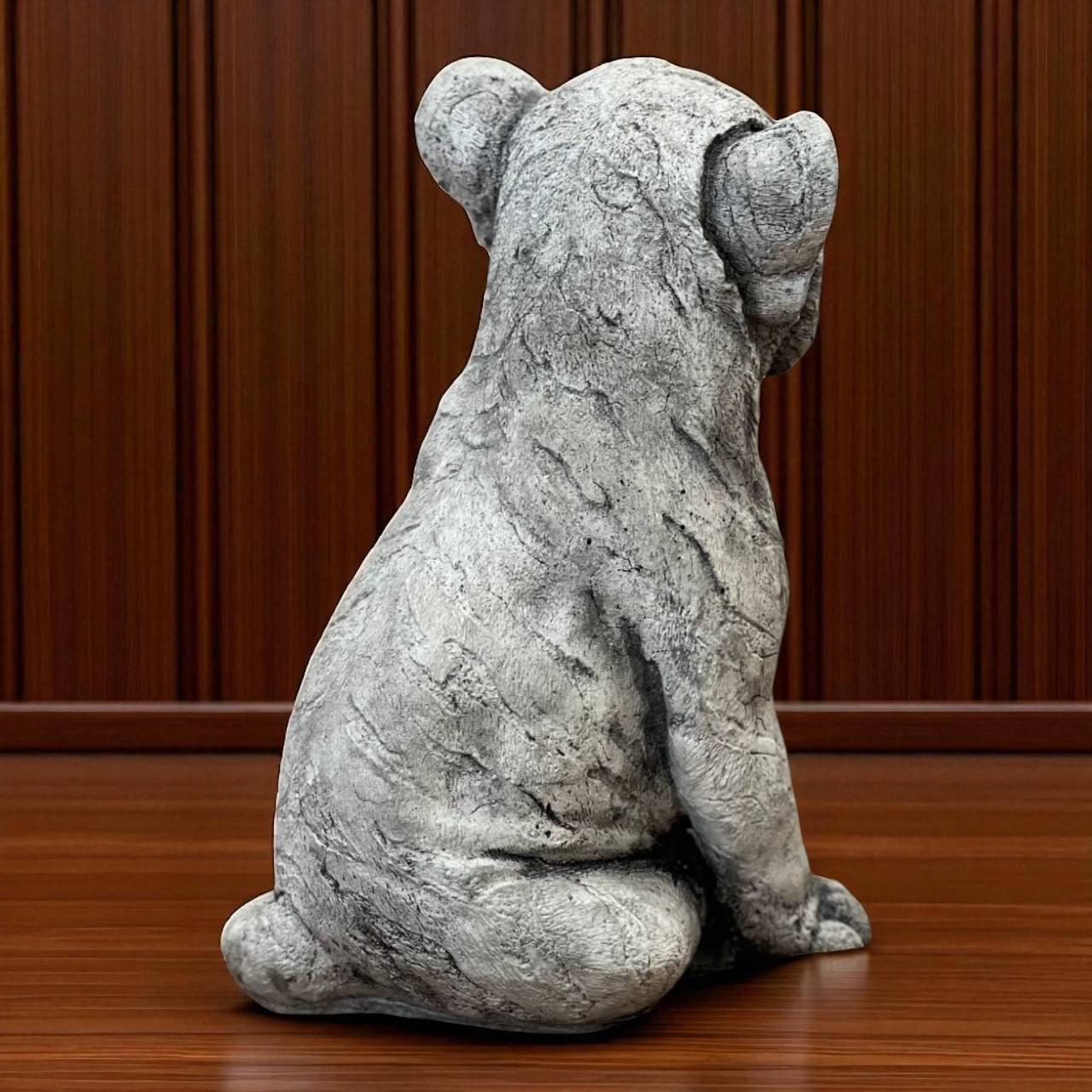 Realistic Tiger Cub Figure Concrete Animal Sculpture Cement Animal ...