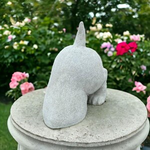 Digging Dog Concrete Dog Figure Garden Dog Sculpture Stone Pet ...
